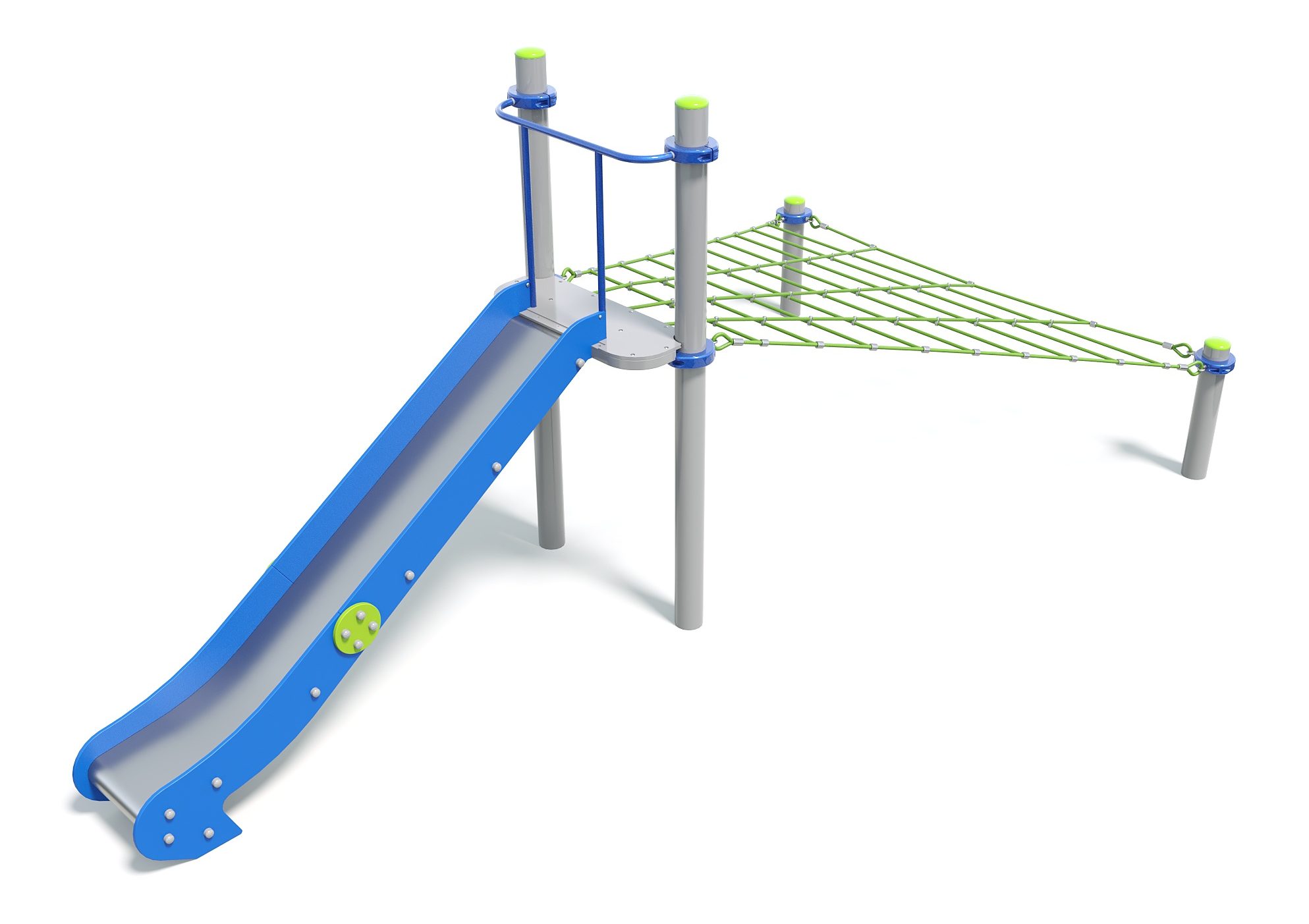 Slide with Inclined Trapezoid - Kaebel Leisure