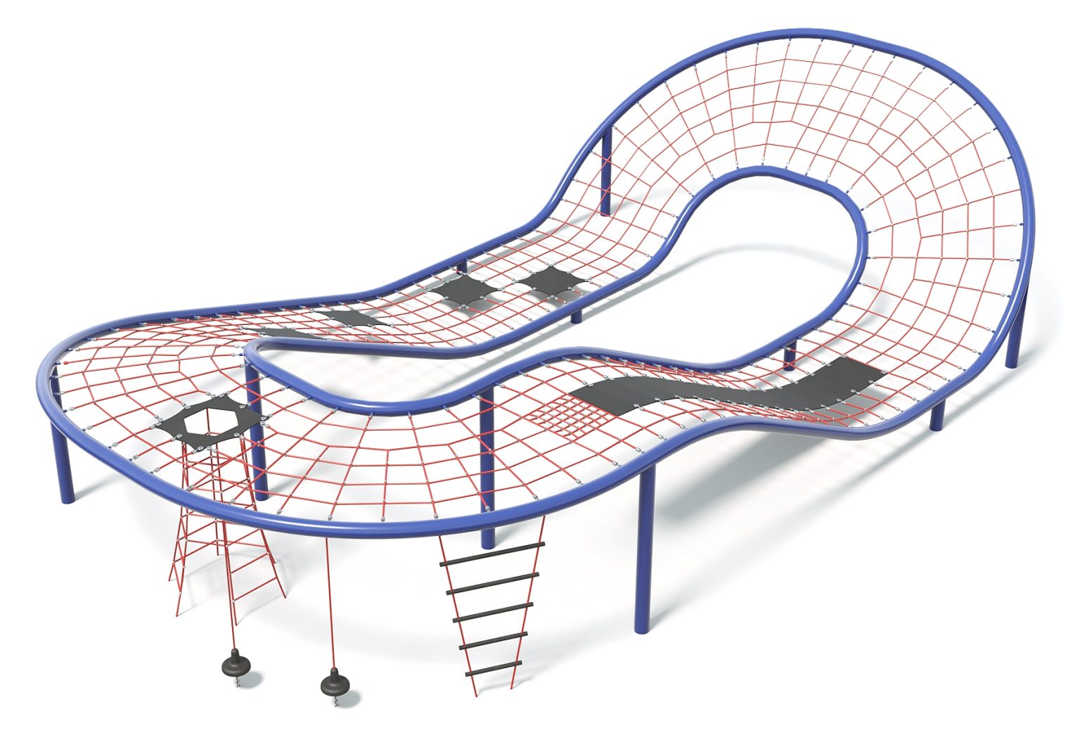 Outdoor Rope Climbing Playground Equipment | Kaebel Leisure